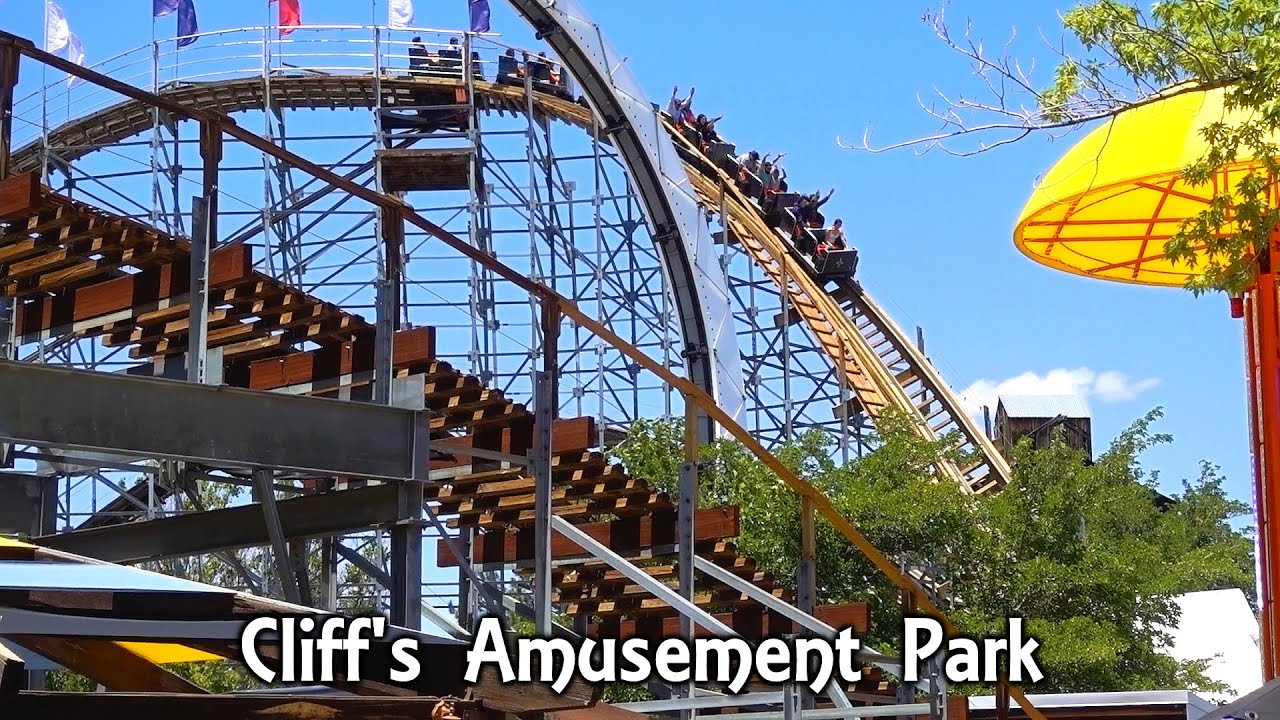 New Mexico Rattler is Running AWESOME! - Cliff's Amusement Park - So ...