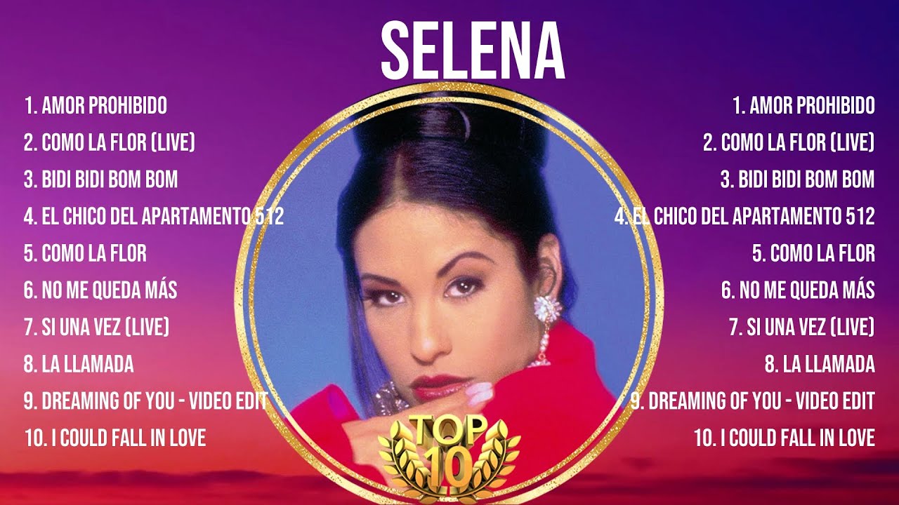Selena Mix Top Hits Full Album ️ Full Album ️ Best 10 Hits Playlist ...