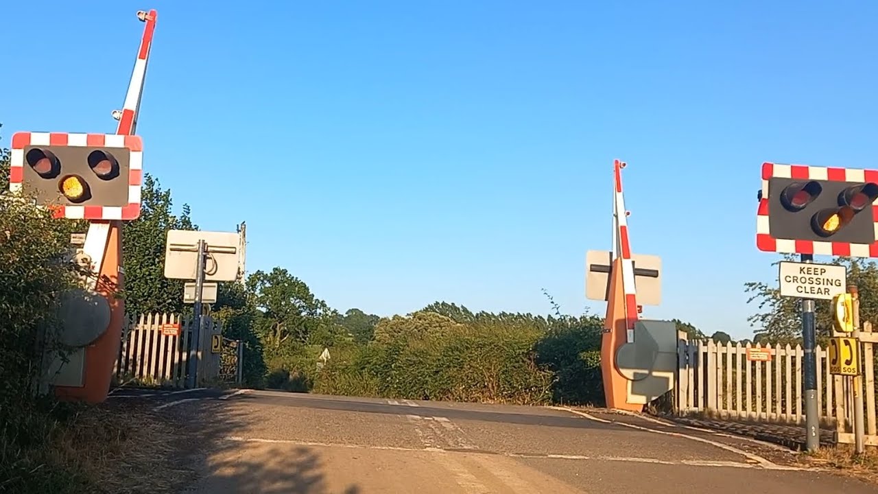 *before upgrade* Axe level crossing - YouTube