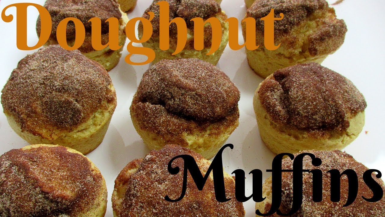 Doughnut Muffins (DELICATE) Cinnamon Sugar Duffins Recipe - YouTube
