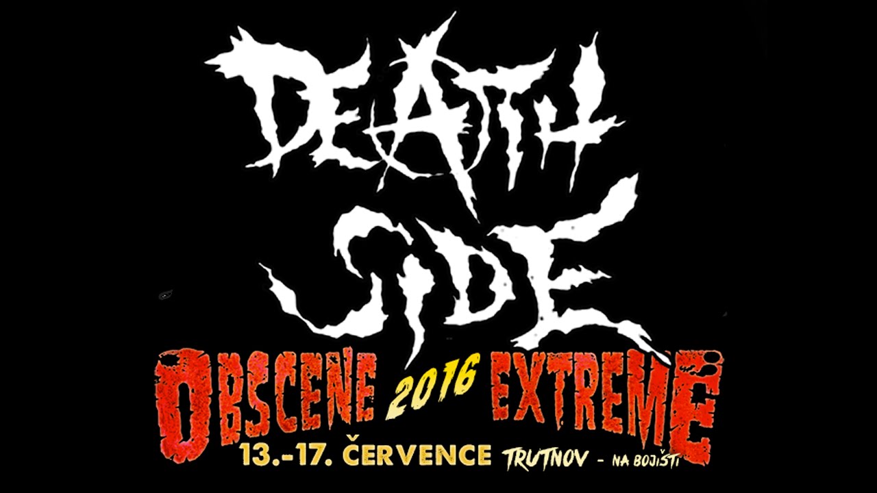 DEATH SIDE Live At Obscene Extreme Festival 2016 - YouTube