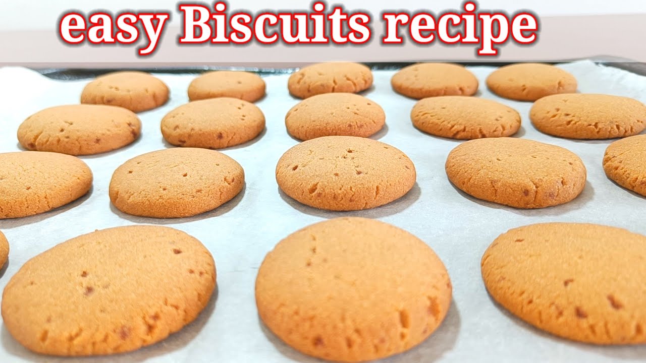 easy biscuits recipe | how to make wheat biscuits| cookies recipe - YouTube