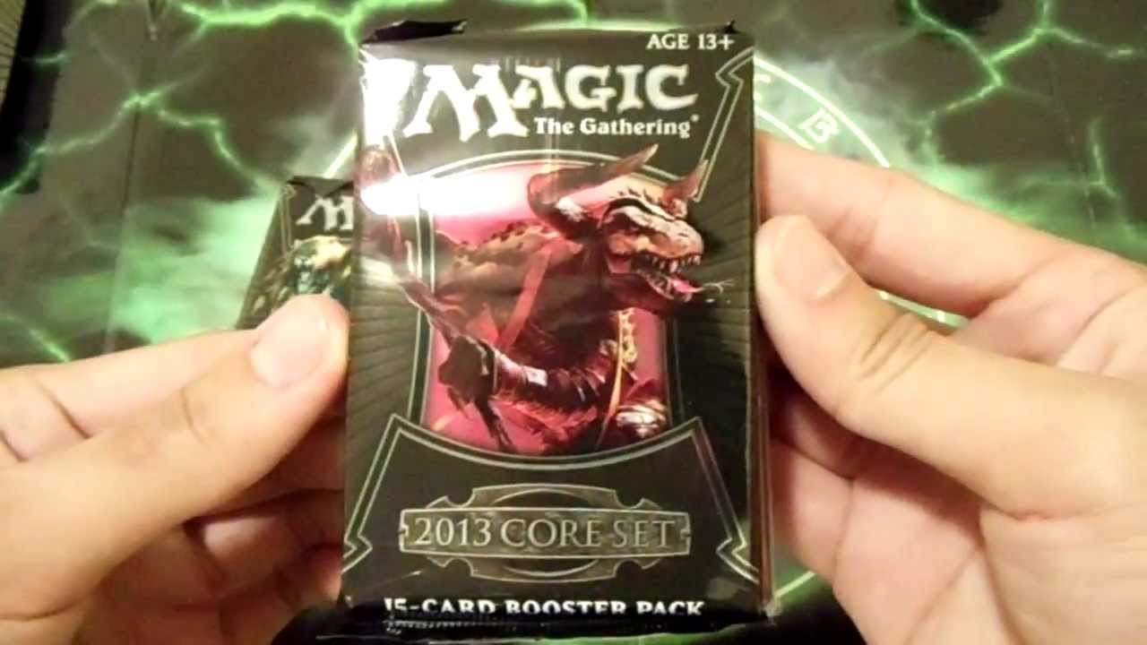 Magic The Gathering Battle Booster Opening M13 - YouTube