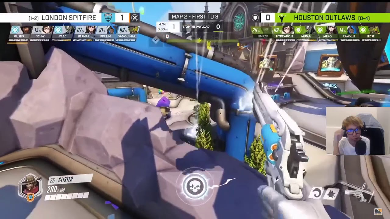 oPuTo นั่งดู OWL Week 4 - Houston vs London - YouTube