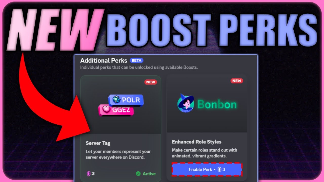 Discord's NEW Server Boosting Explained - Discord Server Tags and ...