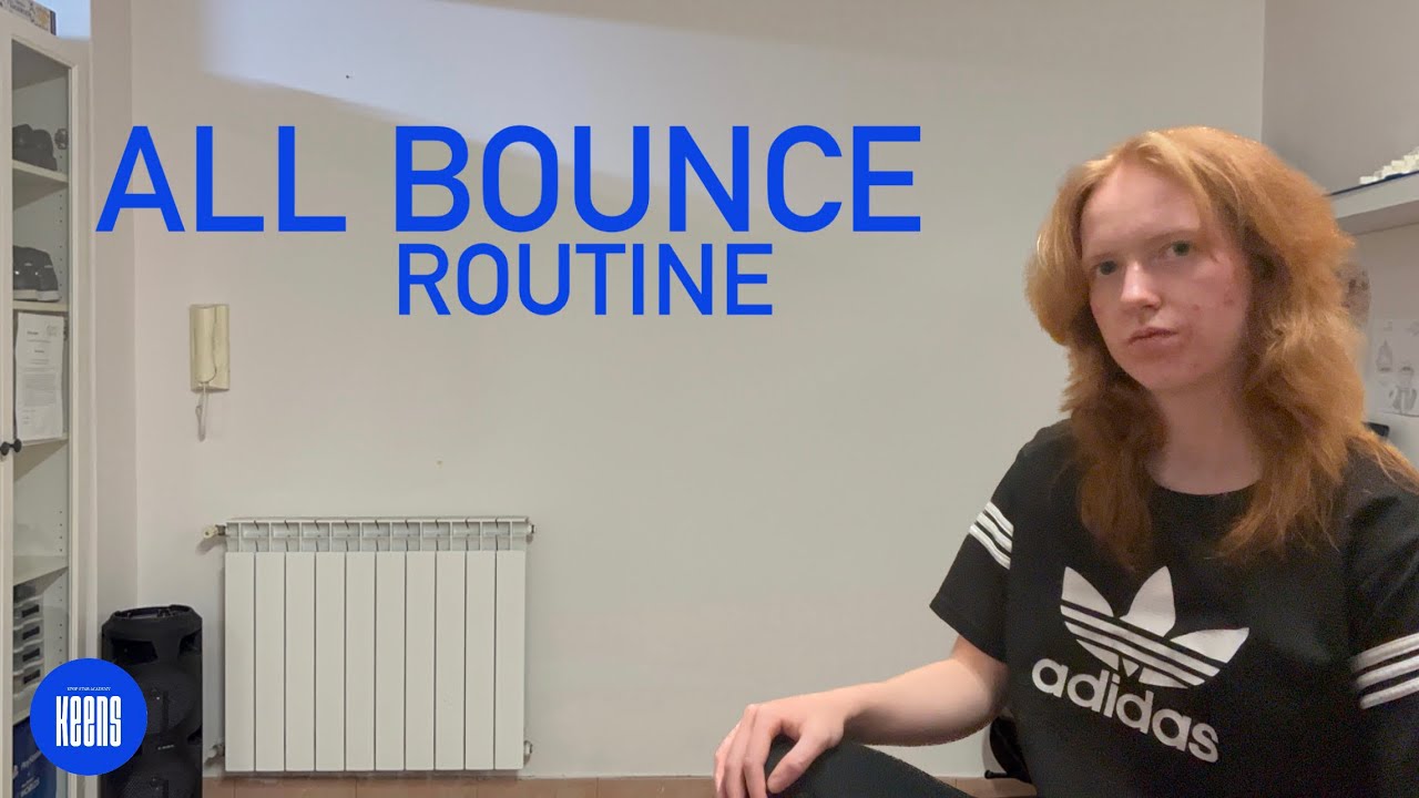 KEENS ACADEMY - All Bounce Routine [Week 1] - YouTube