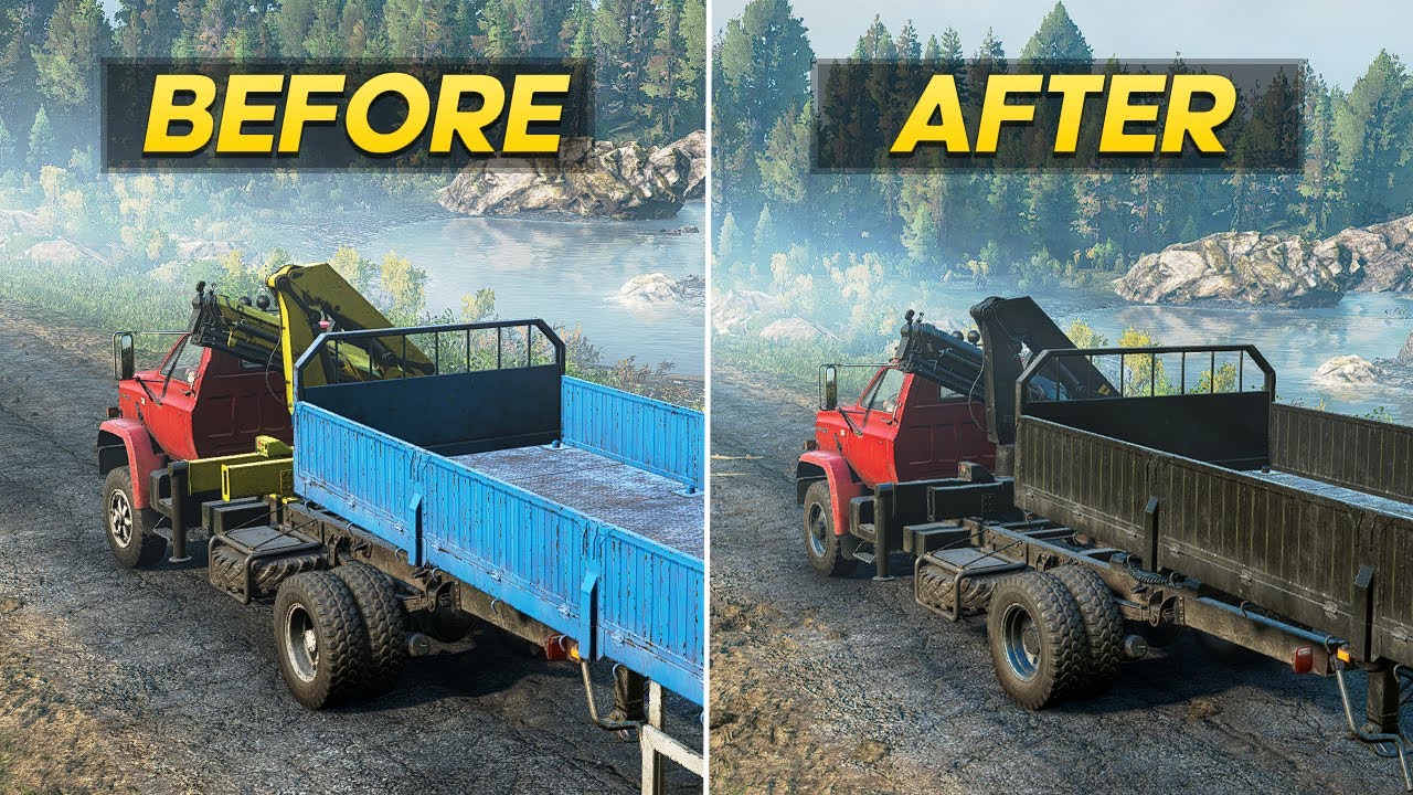 Improving Textures in SnowRunner Realistic and Neutral Appearance For ...