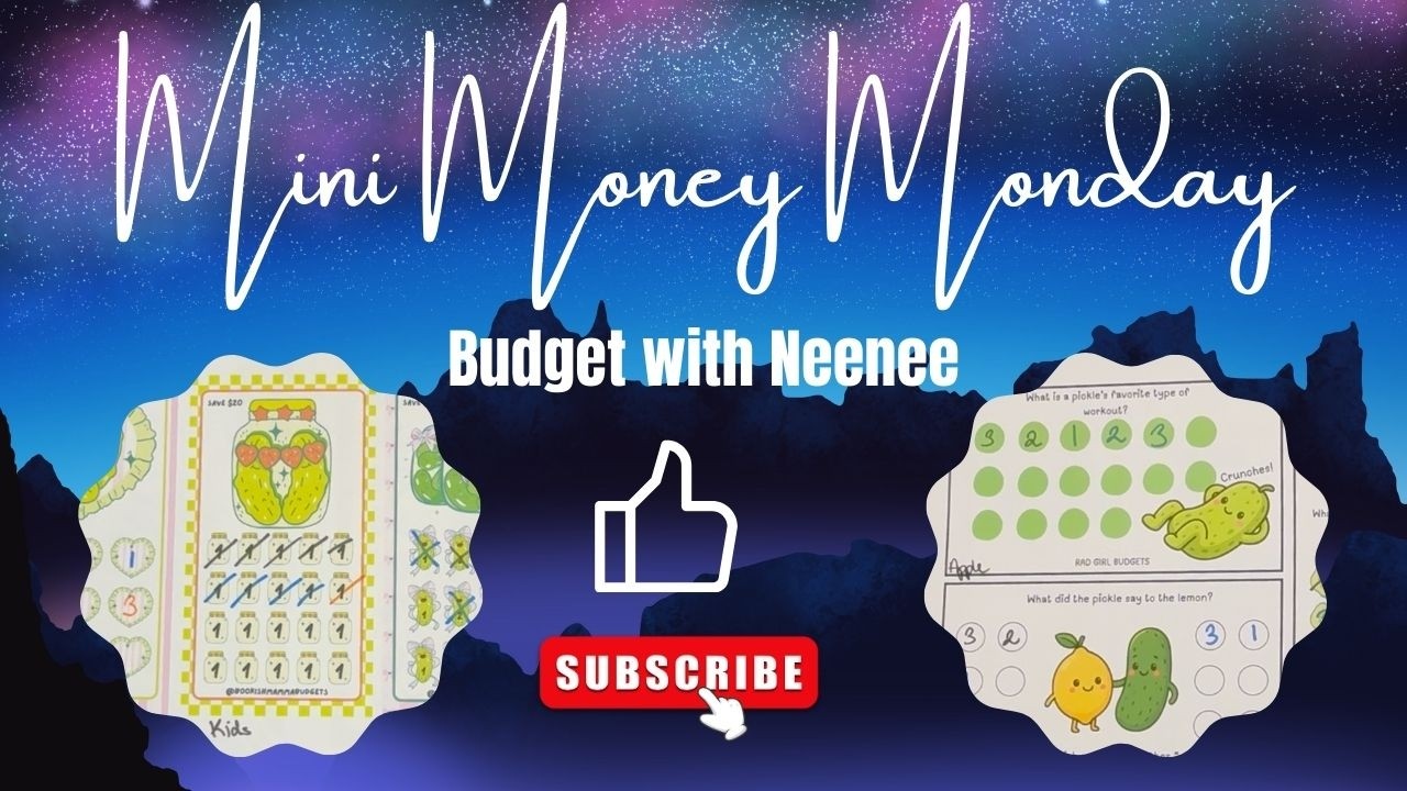 Mini Money Monday || Cash stuff $20 into my sinking funds. - YouTube