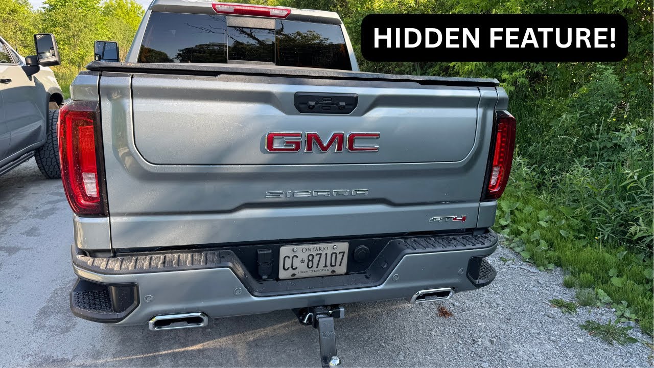 Unlock this HIDDEN FEATURE on your GMC MULTIPRO Tailgate! - YouTube