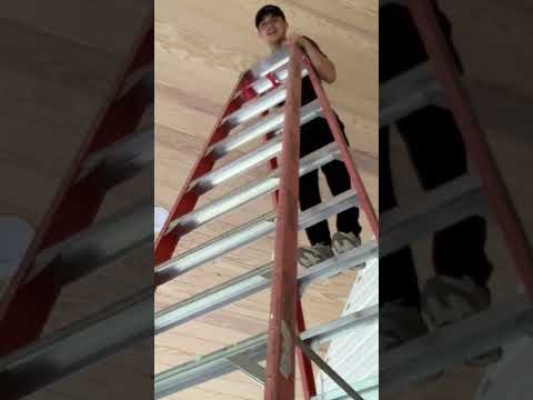 I am climbing the worlds highest ladder - YouTube