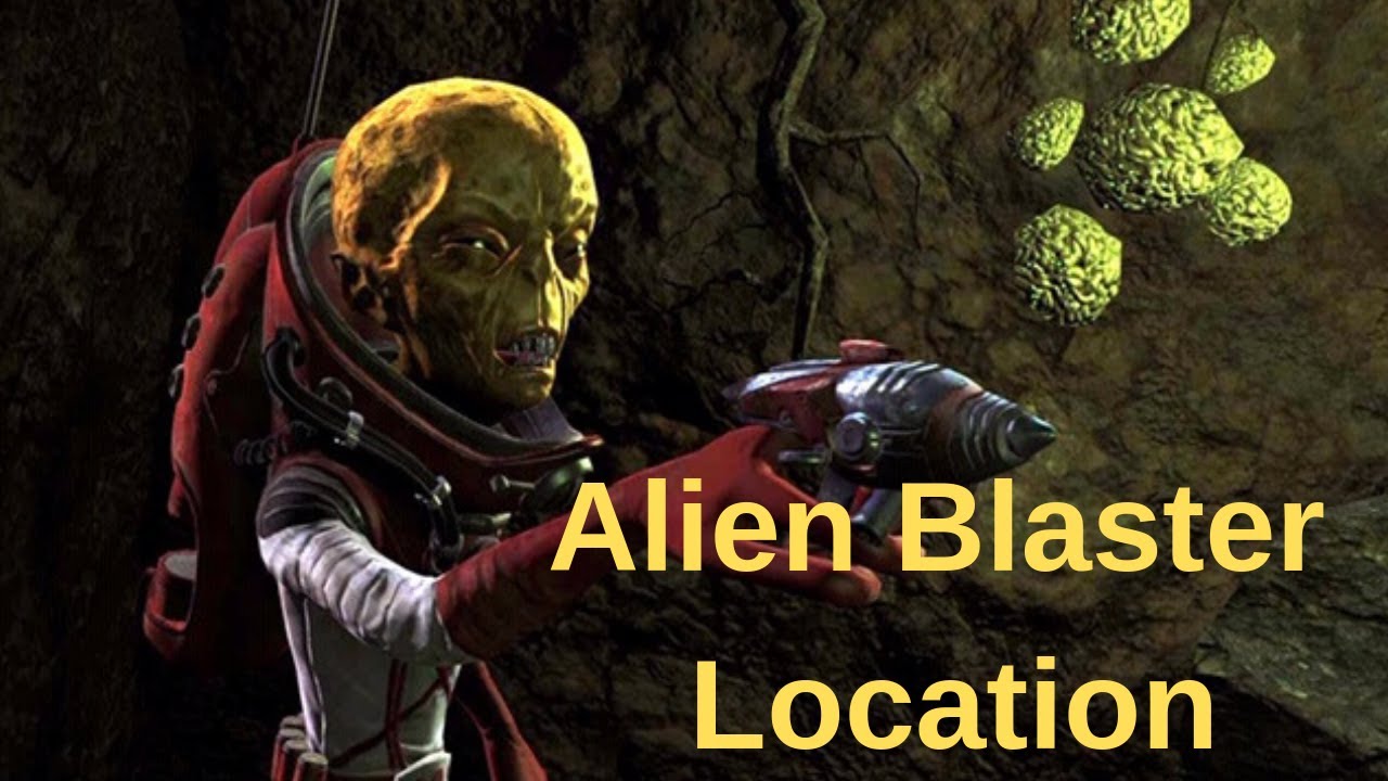 Quick Guide - Where to find the Alien Blaster/Ammo in Fallout 76 - YouTube