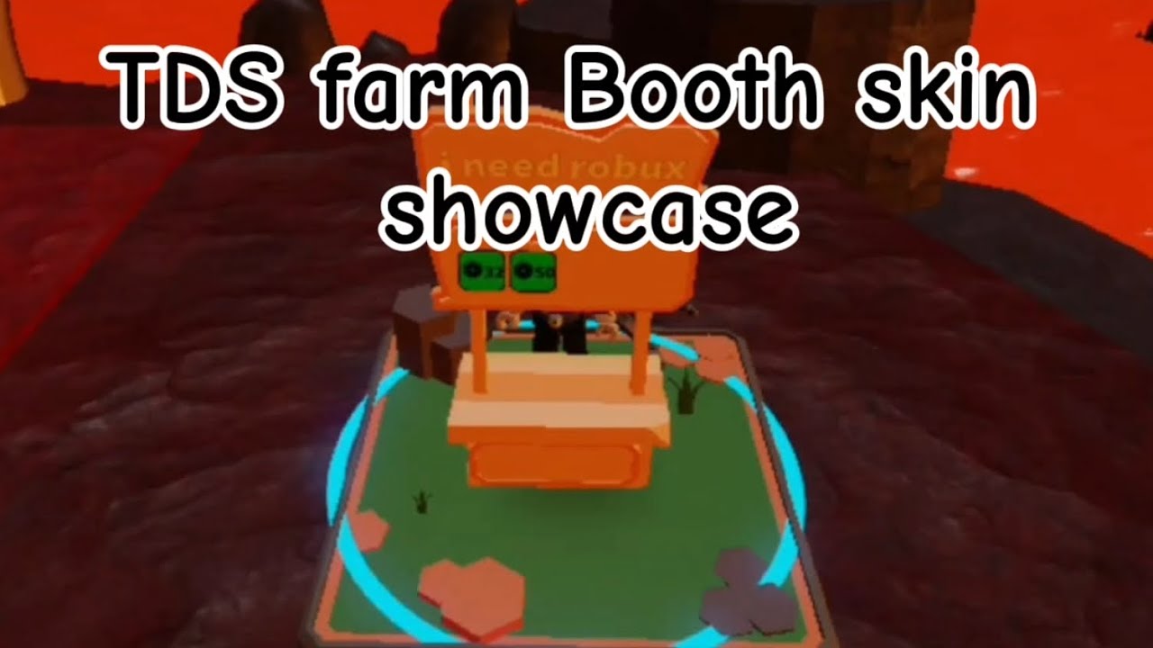 TDS new farm skin [Booth] showcase | Roblox - YouTube