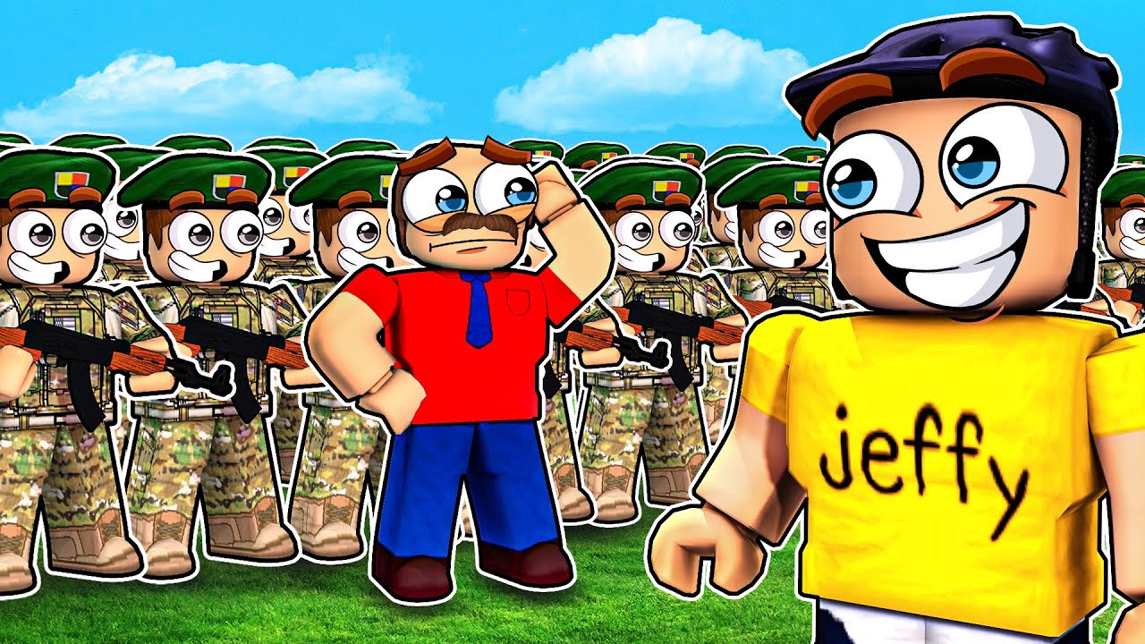Creating The BIGGEST ARMY in Roblox! - YouTube