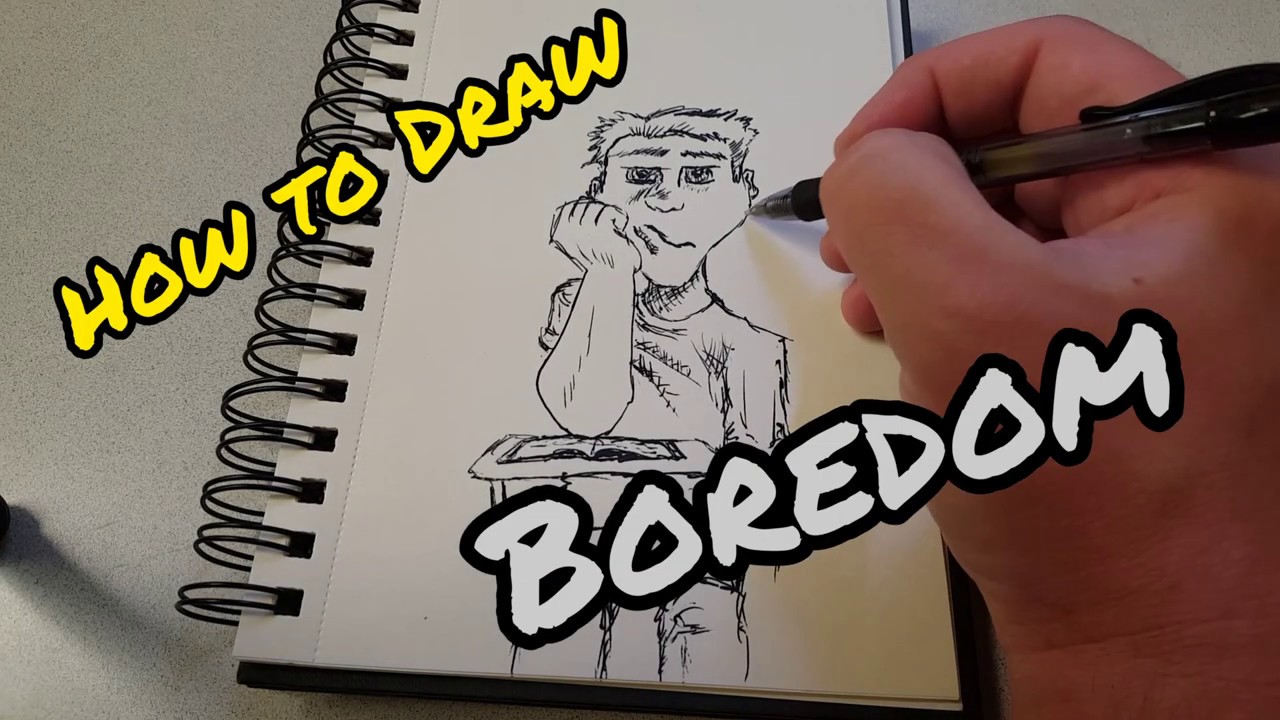 How to Draw Boredom: Day #174 - YouTube