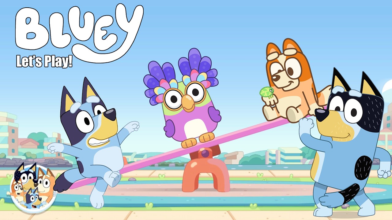 Bluey Let's Play - Playground! | Bluey Games - YouTube