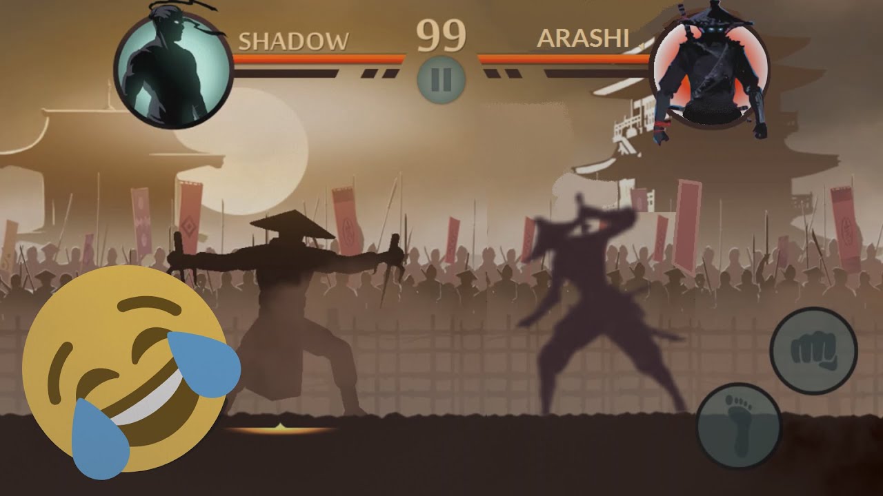 Shadow Fight 2 Special Edition - Shadow VS MadMan - YouTube