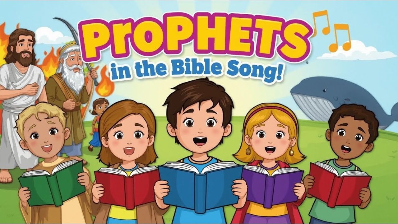 Prophets in the Bible Song for Kids | Fun Sing-Along to Learn All Bible ...