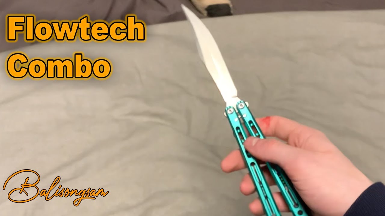 FlowTech Combo - Intermediate Balisong Combo Tutorial - YouTube