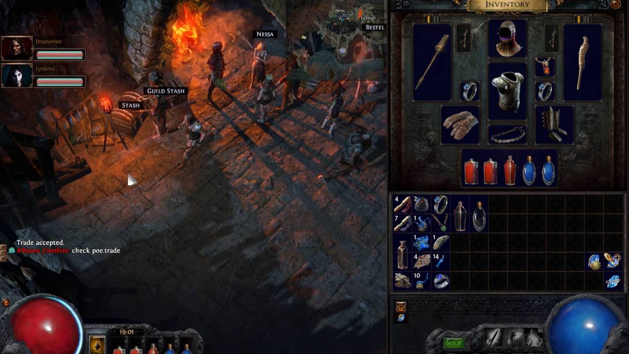 Path of exile stash management - remotevol