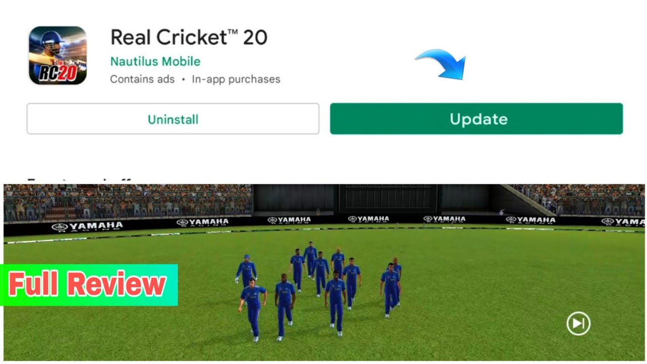 Real Cricket 20 New Update Launch Full Review | Rc 20 New Update | Real ...