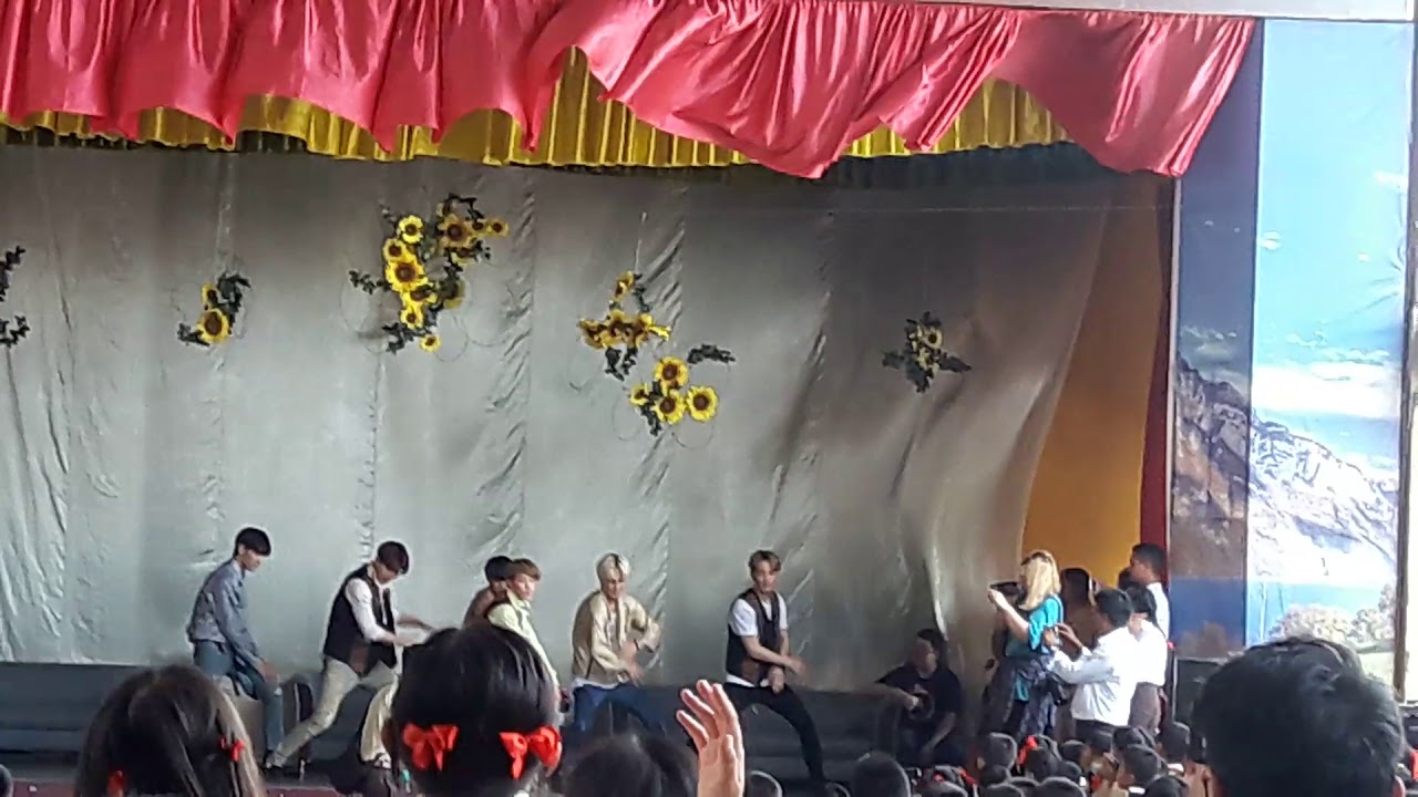 #vav kpop band in imphal india performing at st Anthony school - YouTube