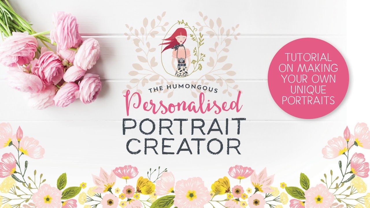 How to create your own custom portraits - YouTube
