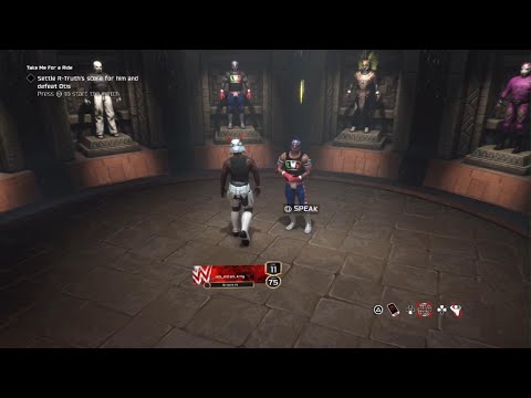 WWE 2K25 | Talk to Rey Mysterio | The Island