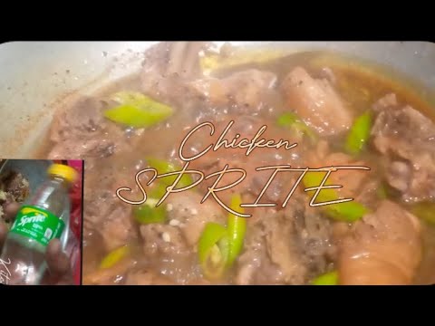 NAPA kasarap pala Ang luto na manok sa sprite try at home #KUYATANSVLOG - YouTube
