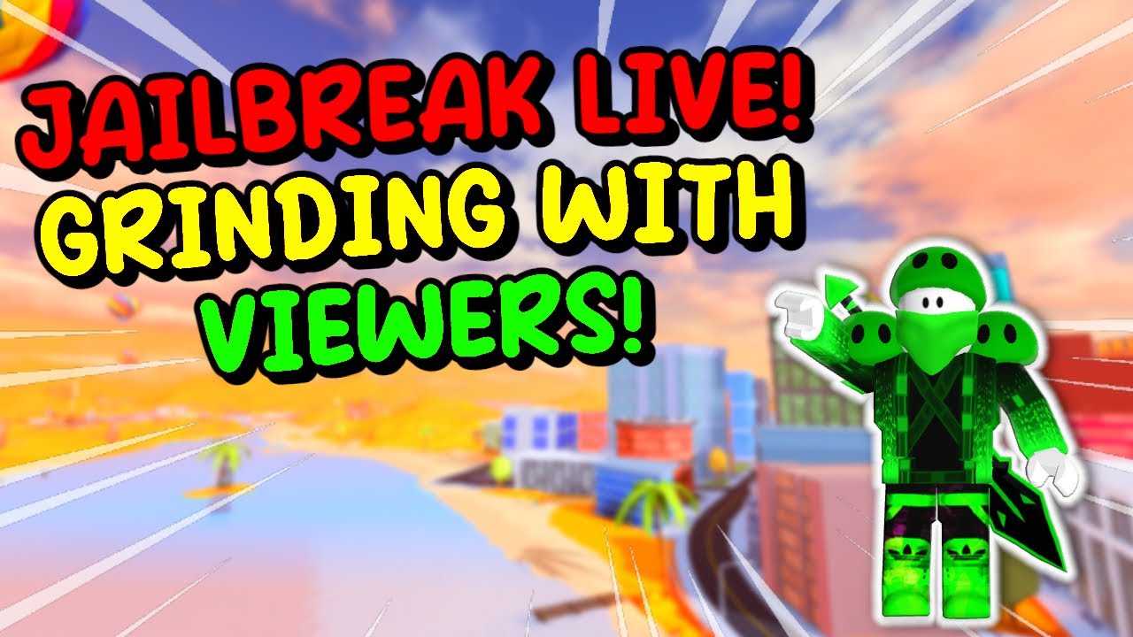 🔴Roblox Jailbreak Grinding LIVE! Come Join! - YouTube