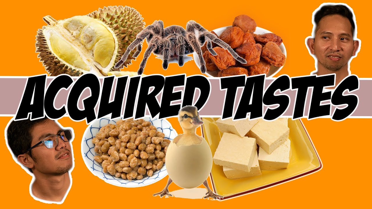 ACQUIRED TASTES REVIEW - FOODS THAT YOU MAY NEVER WANT TO TRY! - YouTube