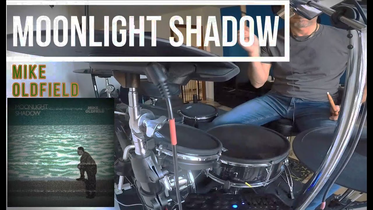 MOONLIGHT SHADOWS - Mike Oldfield - drum cover - YouTube