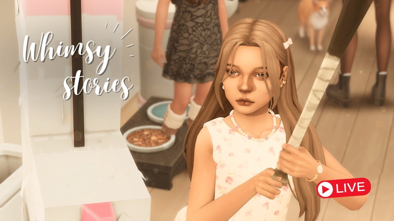 I'm raising the FIRST GEN 3 child 🎂 // Whimsy Stories Legacy Challenge (S2 E4) // THE SIMS 4 🔴 ...