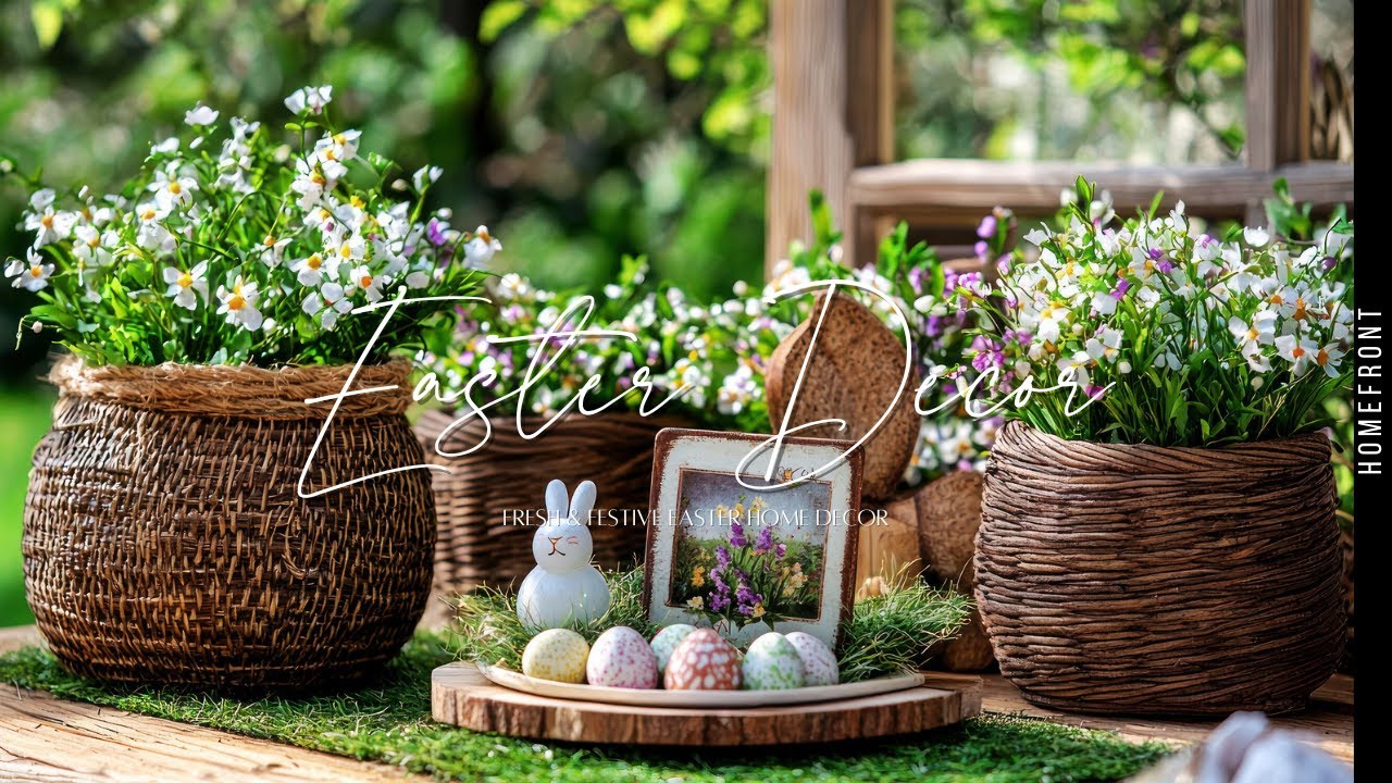 Fresh & Festive Easter Home Decor Ideas for 2025: Beautiful Easter Home ...