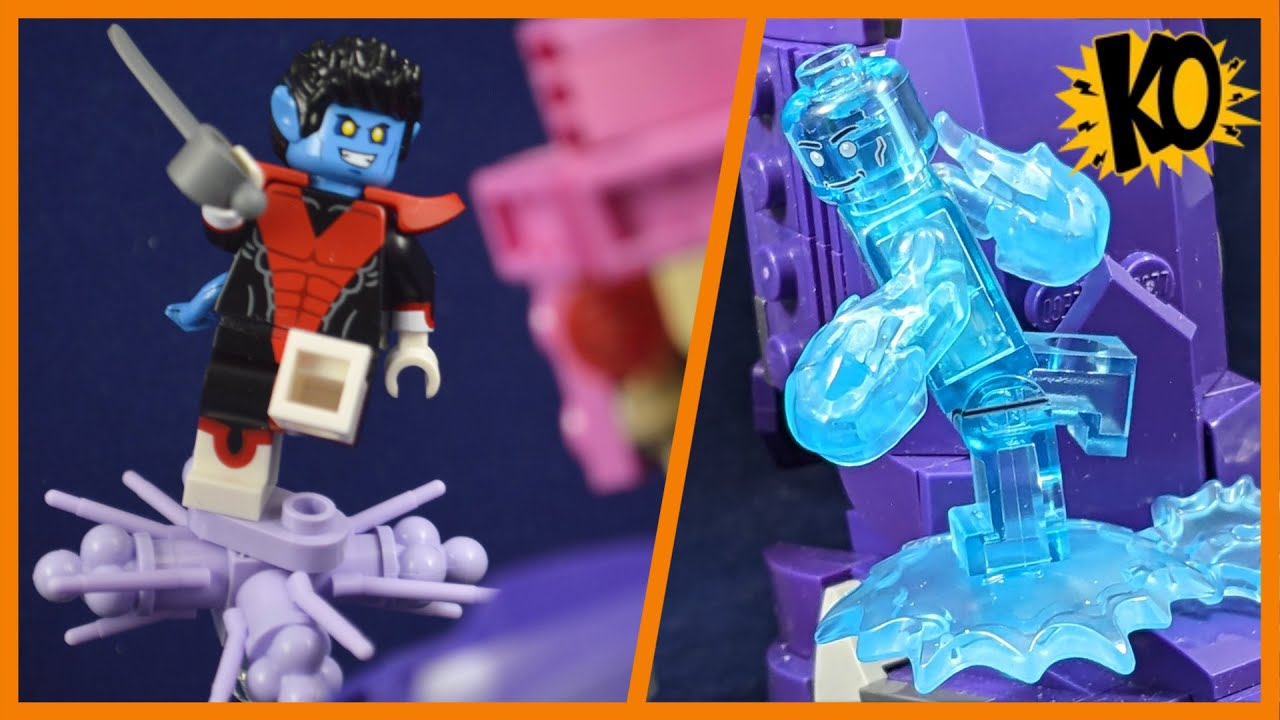Custom Lego Nightcrawler and Iceman (Custom Lego Uncanny X-Men ...