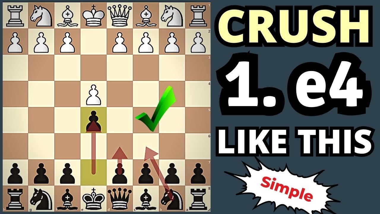 Greatest Paris Defense Against 1. e4 - Crush e4 Opening Easily🔥😱😱 - YouTube