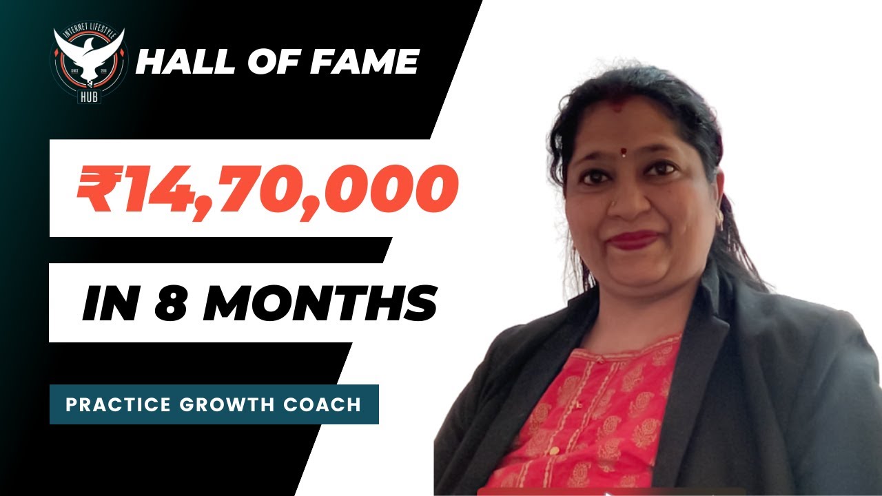 Practice Growth Coach Vidhya Prakash Achieves ₹14.7 Lacs in 8 Months ...
