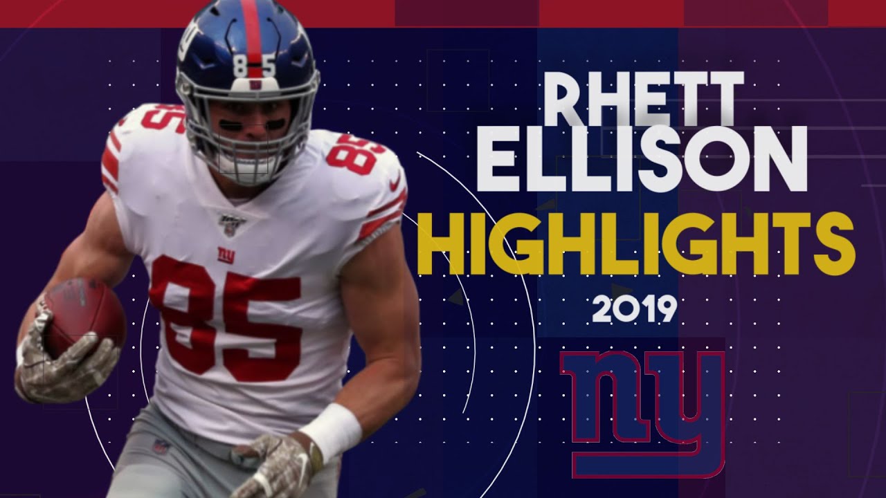Rhett Ellison Highlightsᴴᴰ 2019 Season | New York Giants Highlights ...