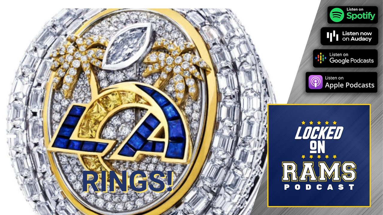 Rams Get Their Super Bowl Rings And They Are INCREDIBLE - YouTube