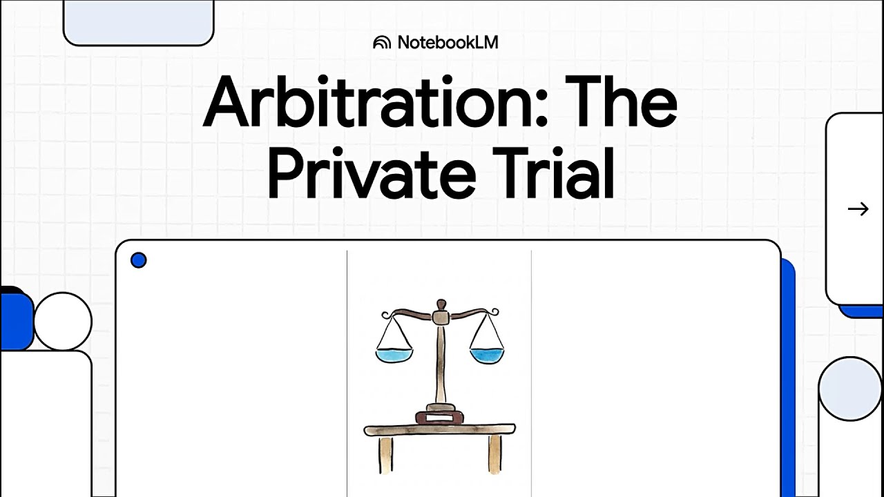 Arbitration The Private Trial - YouTube