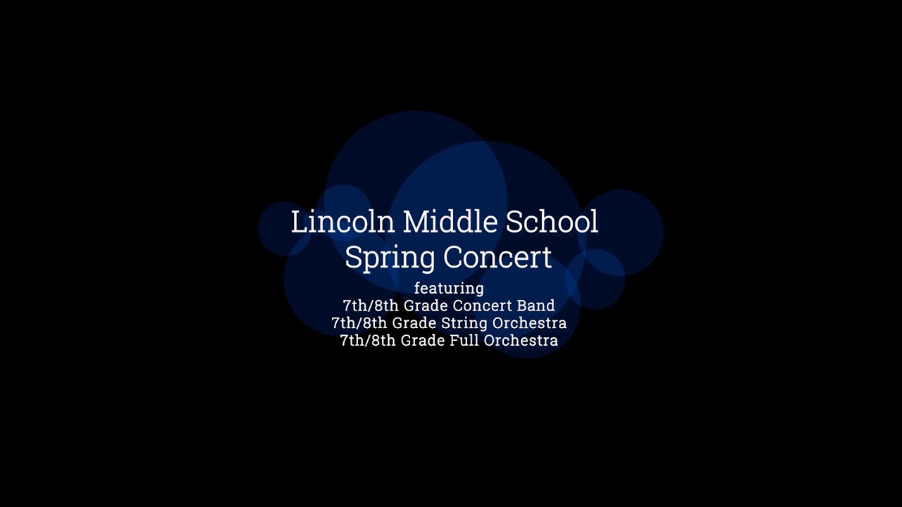 2022 June 2 - Spring Orchestra and Band Concert - LMS Instrumental ...
