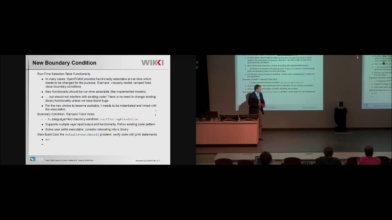 Introduction to OpenFOAM: Programming in OpenFOAM - YouTube