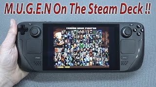 Playing Mugen on my Steam Deck ... How To Play ? | Doovi