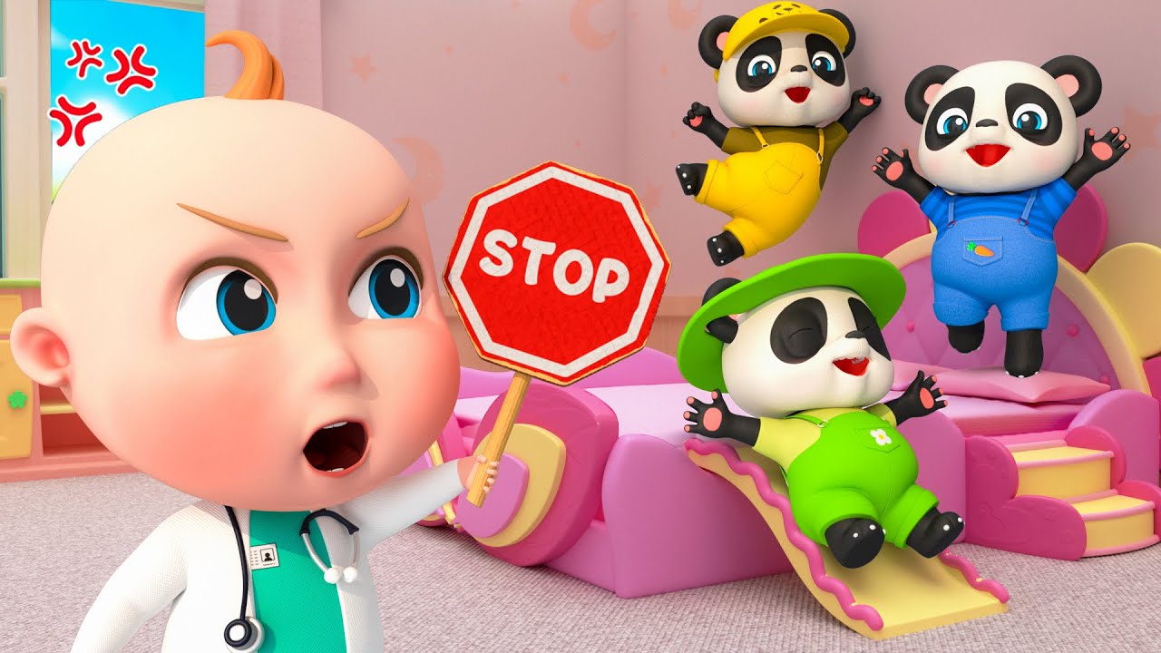 Counting 5 Little Pandas | Boo Boo Songs | PulkaCoco‬ Nursery Rhymes ...