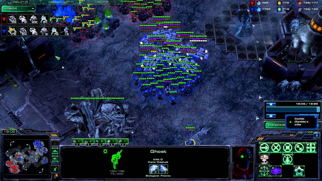 Starcraft 2 - Terran (TvT) Fail nuke! - YouTube