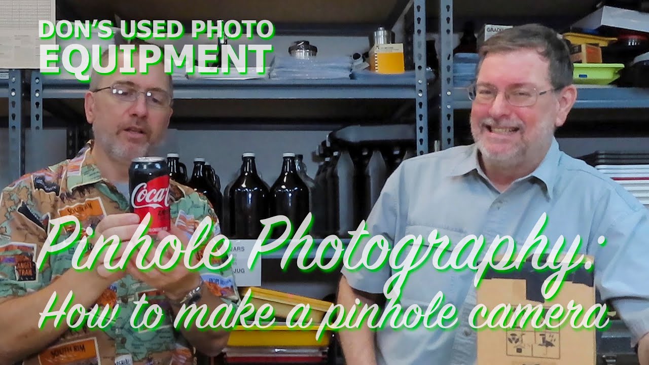 Pinhole Photography: How to make a pinhole camera from a cardboard box ...