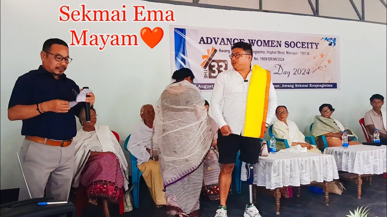 Sekmai Advance Women Society Gi 33rd Foundation Day Yaorubagi🥰 - YouTube