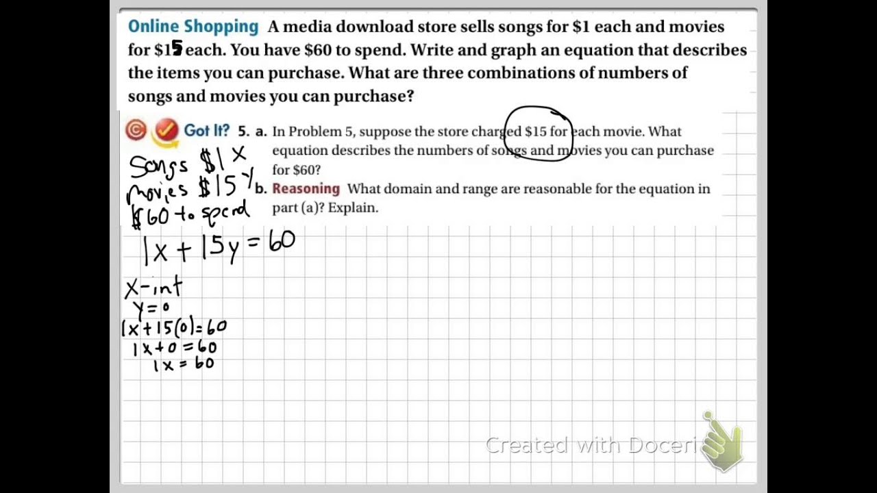 Algebra 5.5b - YouTube