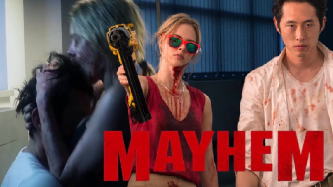 MAYHEM (2017) MOVIE REVIEW - YouTube