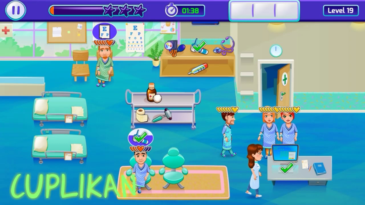 Permainan Anak Perempuan - Game Dokter Dokteran Pasienya Banyak Banget ...