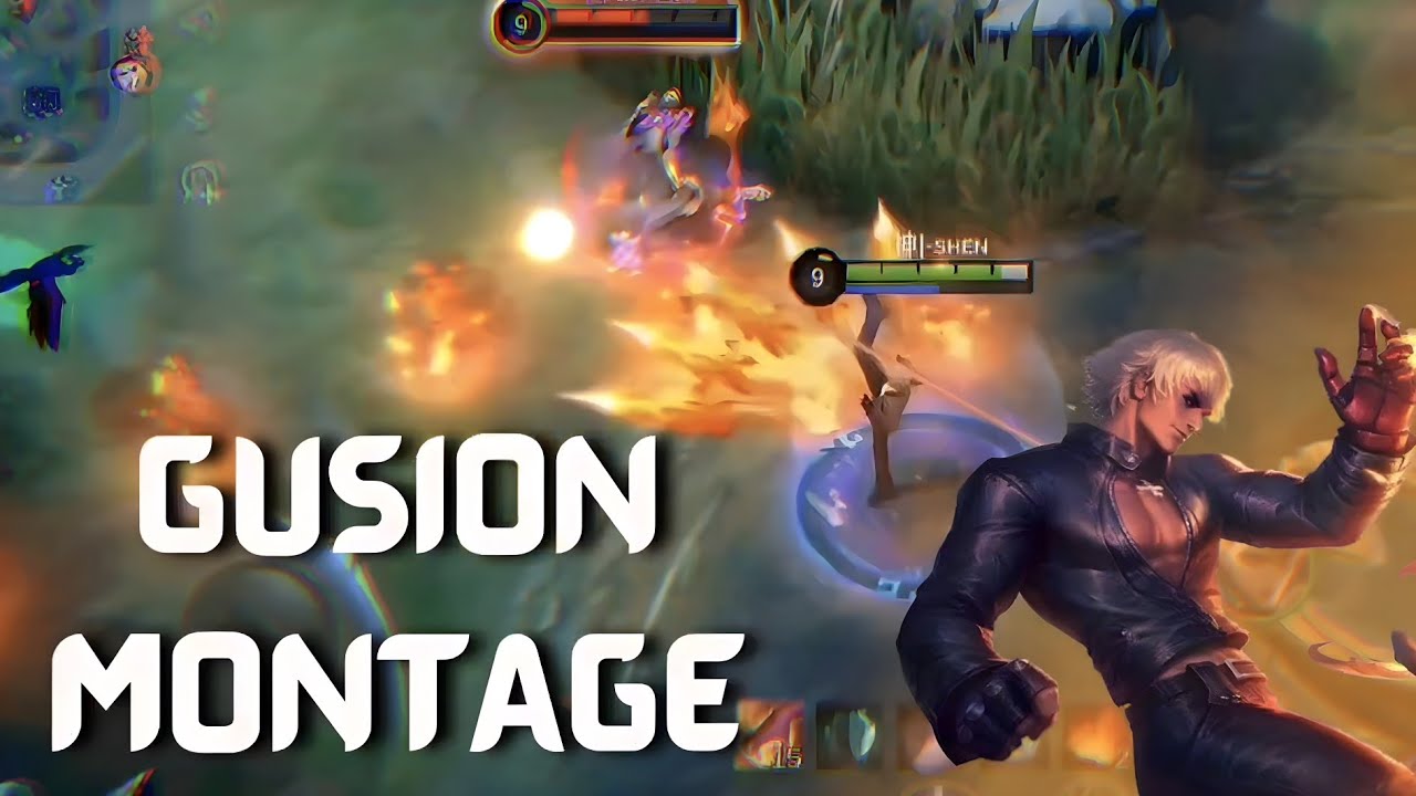 GUSION K' ULTRA FAST COMBO'S • GUSION MONTAGE • MLBB MONTAGE - YouTube